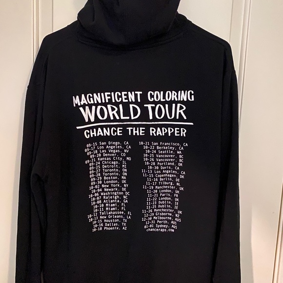 Shirts | Chance The Rapper Magnificent Coloring World Tour Concert ...